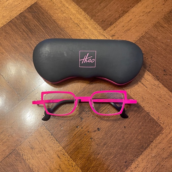 Theo | Accessories | Theo Eyeglasses Frames Neon Pink | Poshmark